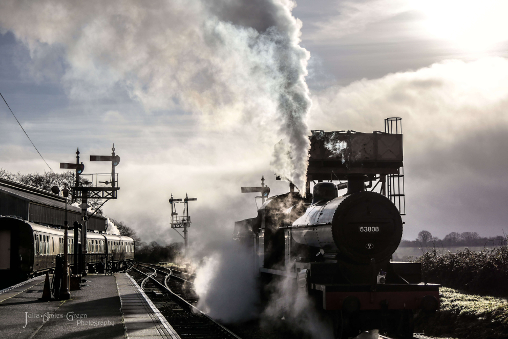 Bishops Lydeard Station on the West Somerset Railway