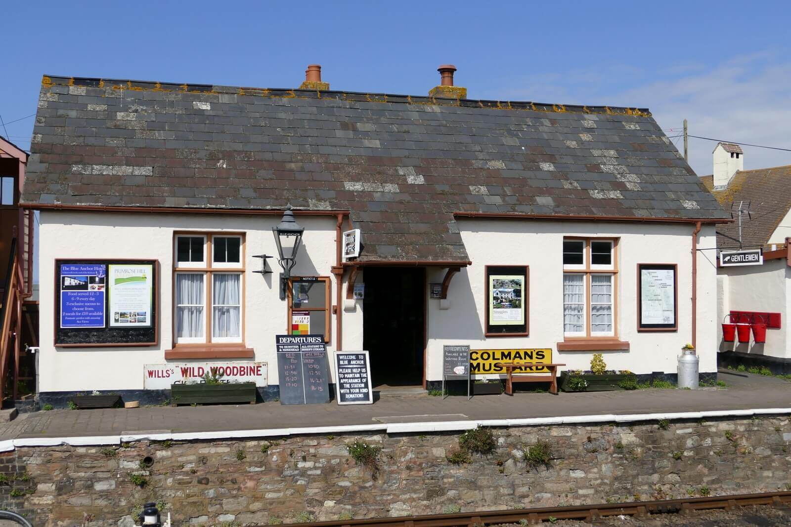 Blue Anchor Station - Blue Anchor on the West Somerset Railway