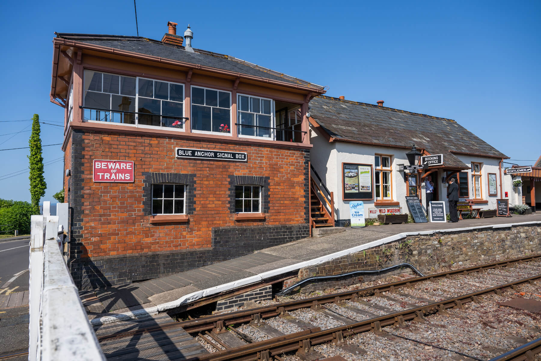 Blue Anchor Station - Blue Anchor on the West Somerset Railway