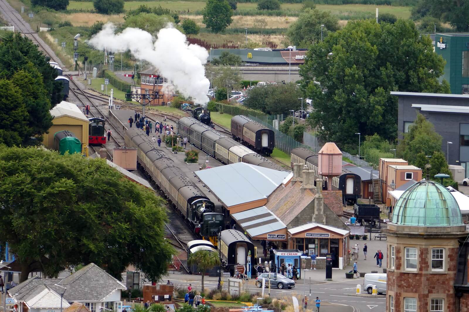 Minehead Station - Minehead on the West Somerset Railway