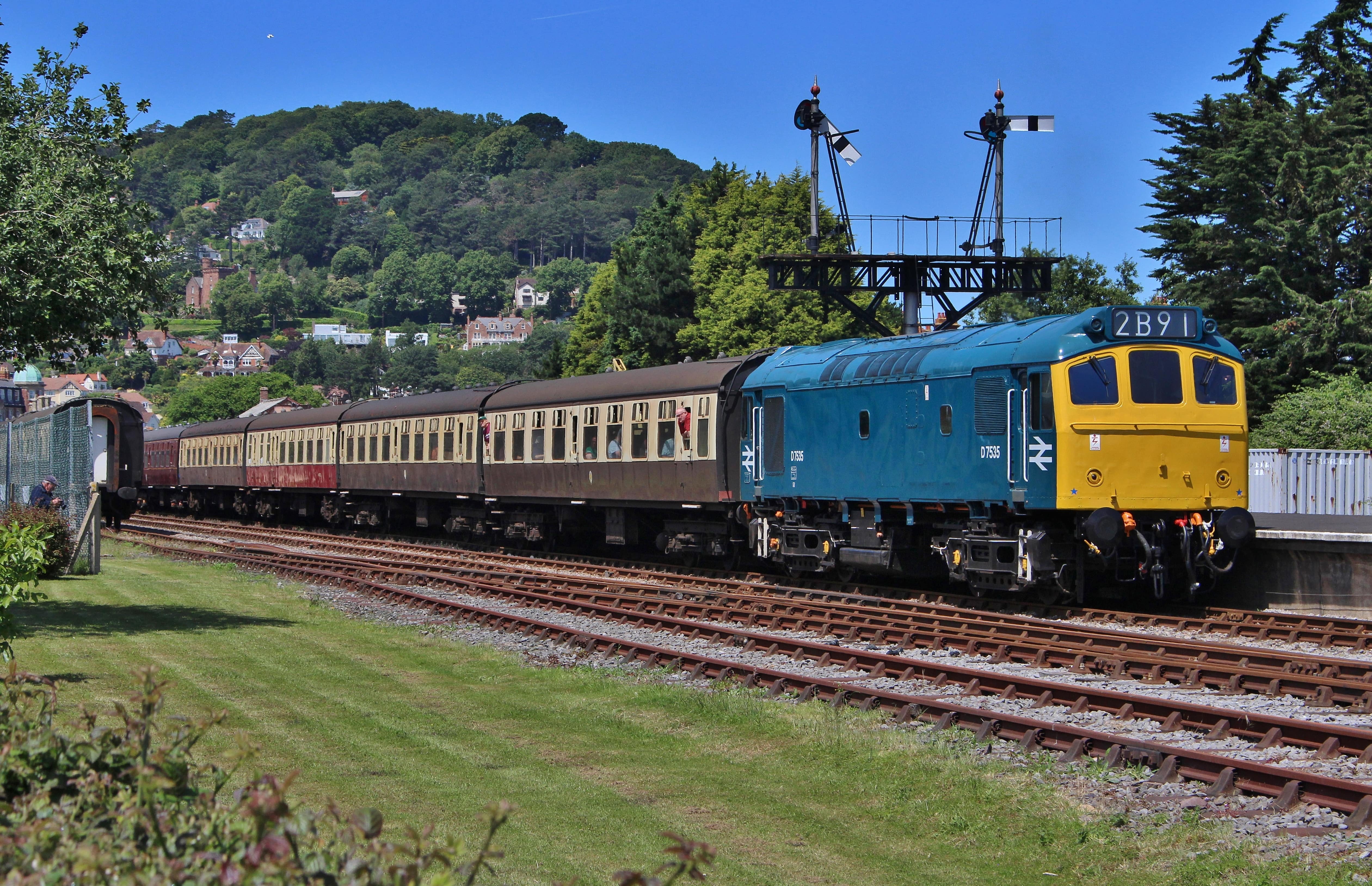 Class 25 No 25185 joins the Line up for West Somerset Railway Summer