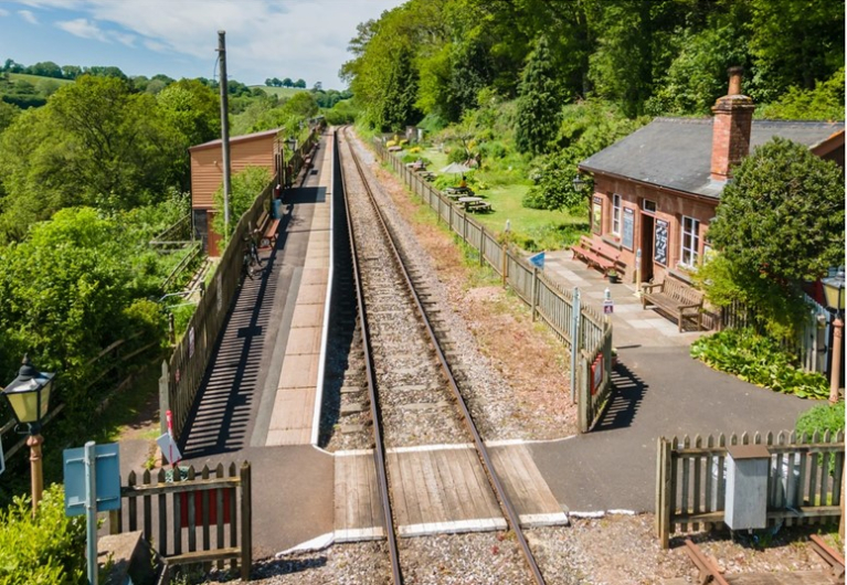Stogumber Station on the West Somerset Railway - WSR