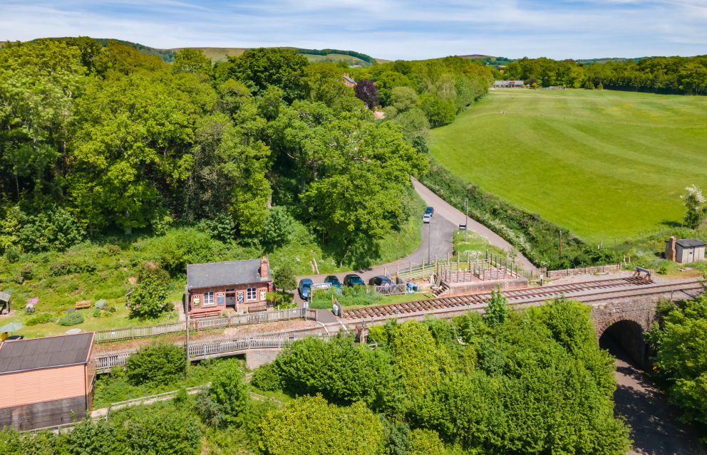 Stogumber Station on the West Somerset Railway - WSR